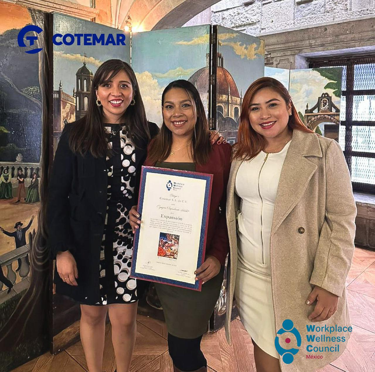 Cotemar recibe nuevamente distintivo como Organización Saludablemente ...