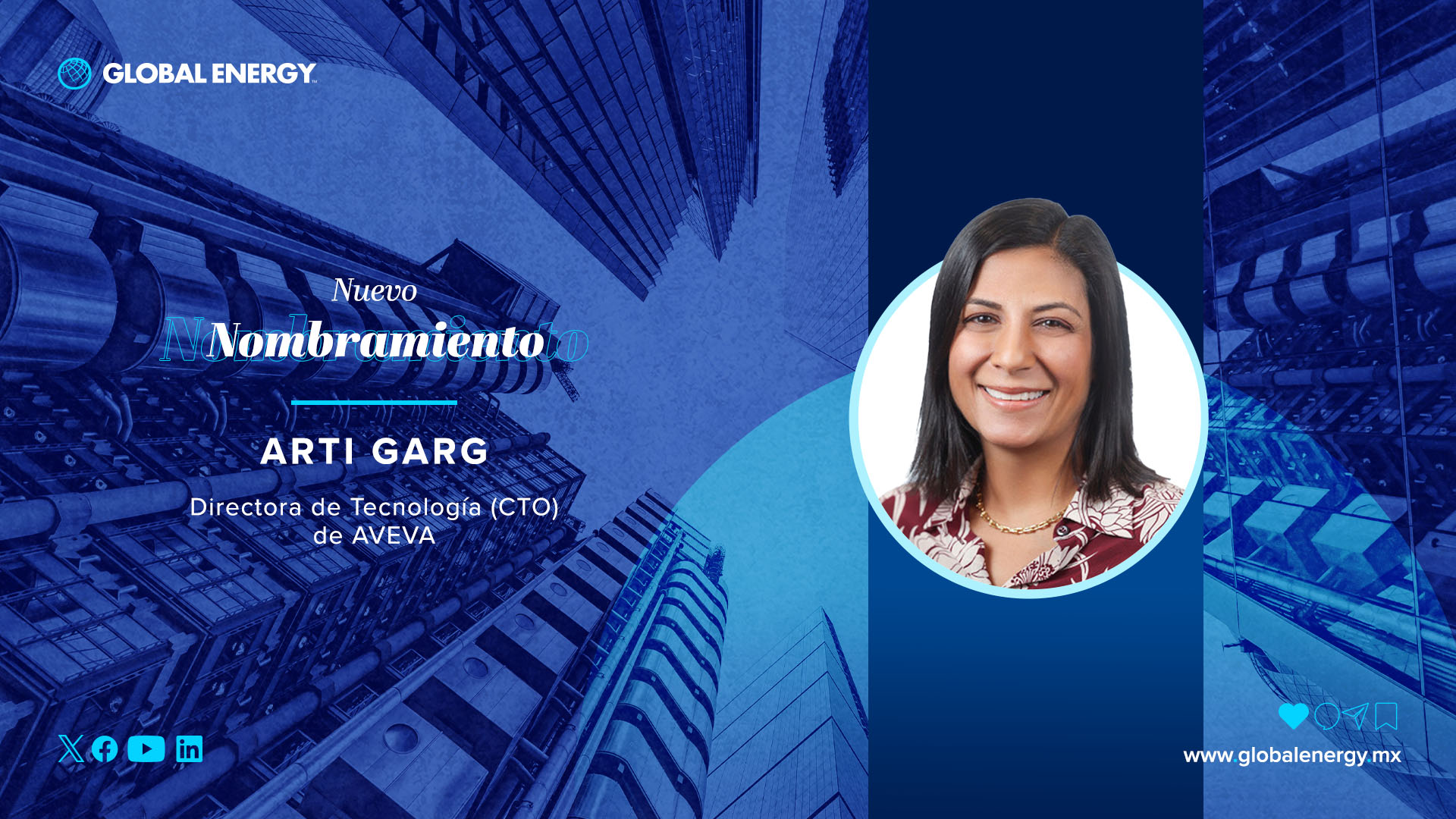 AVEVA nombra a Arti Garg como CTO - Global Energy