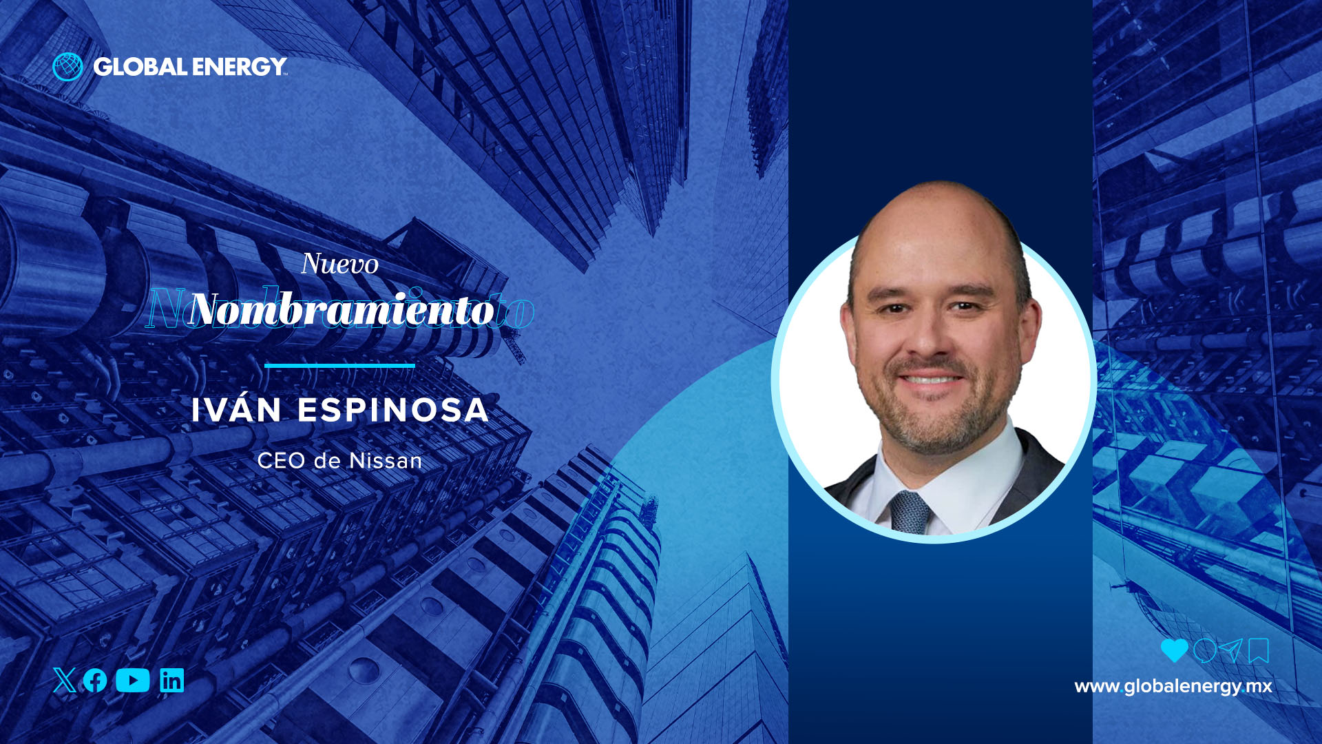 Iván Espinosa, primer mexicano en liderar Nissan a nivel global ...