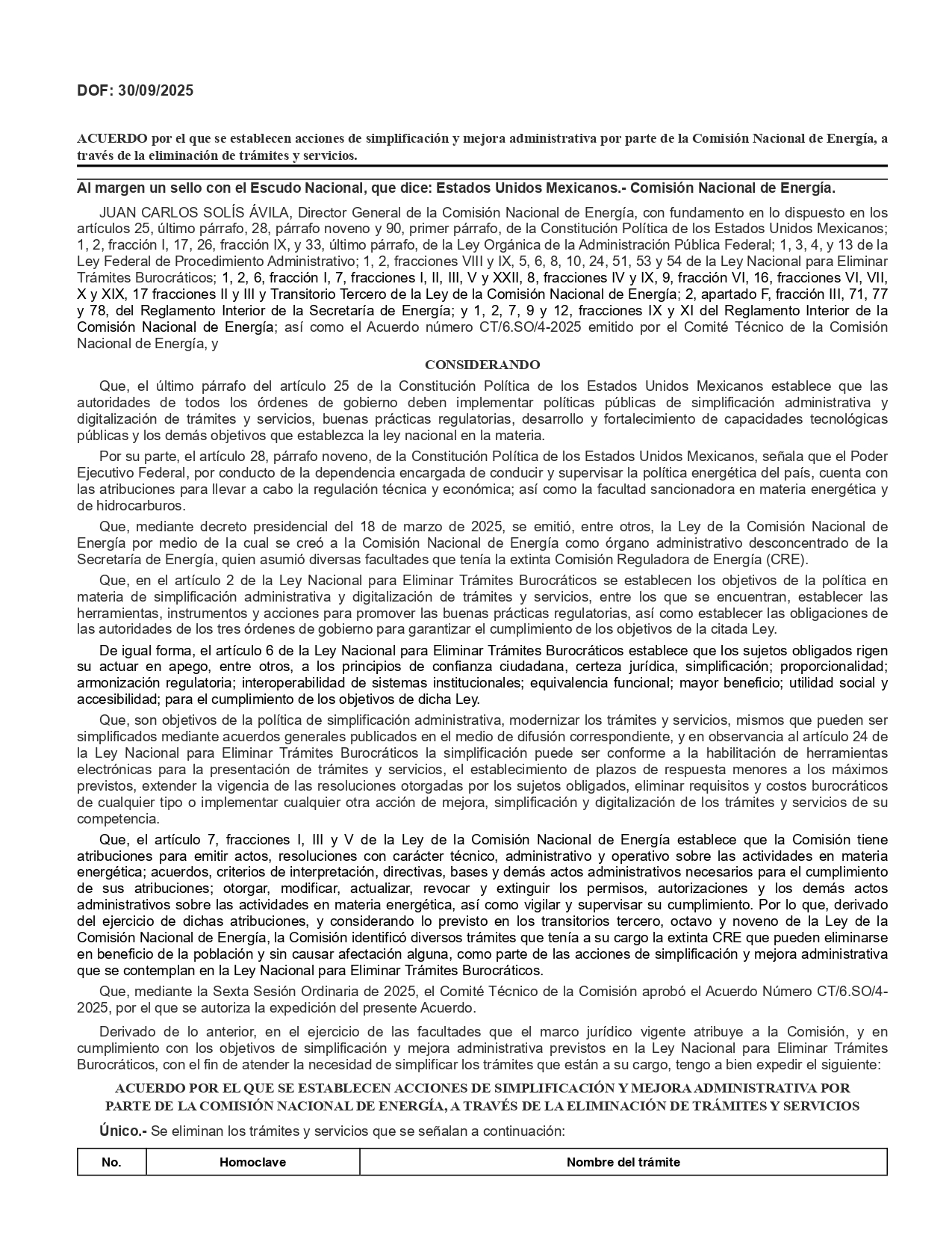 CNE elimina 18 trámites regulatorios heredados de la CRE - Global Energy