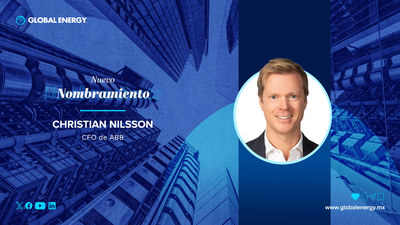 ABB anuncia nombramiento de Christian Nilsson como CFO - Global Energy